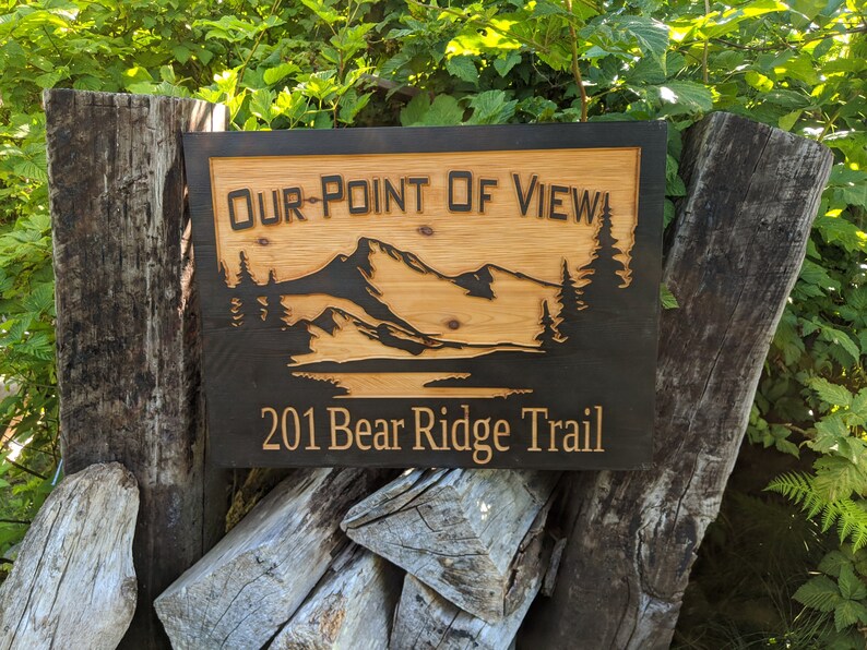 Outdoor Rustic Farmhouse Wooden Sign Personalized Rustic | Etsy