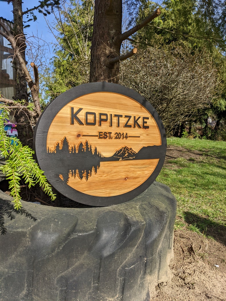 Double Sided or Single Sided Carved Wood Address Sign - Etsy