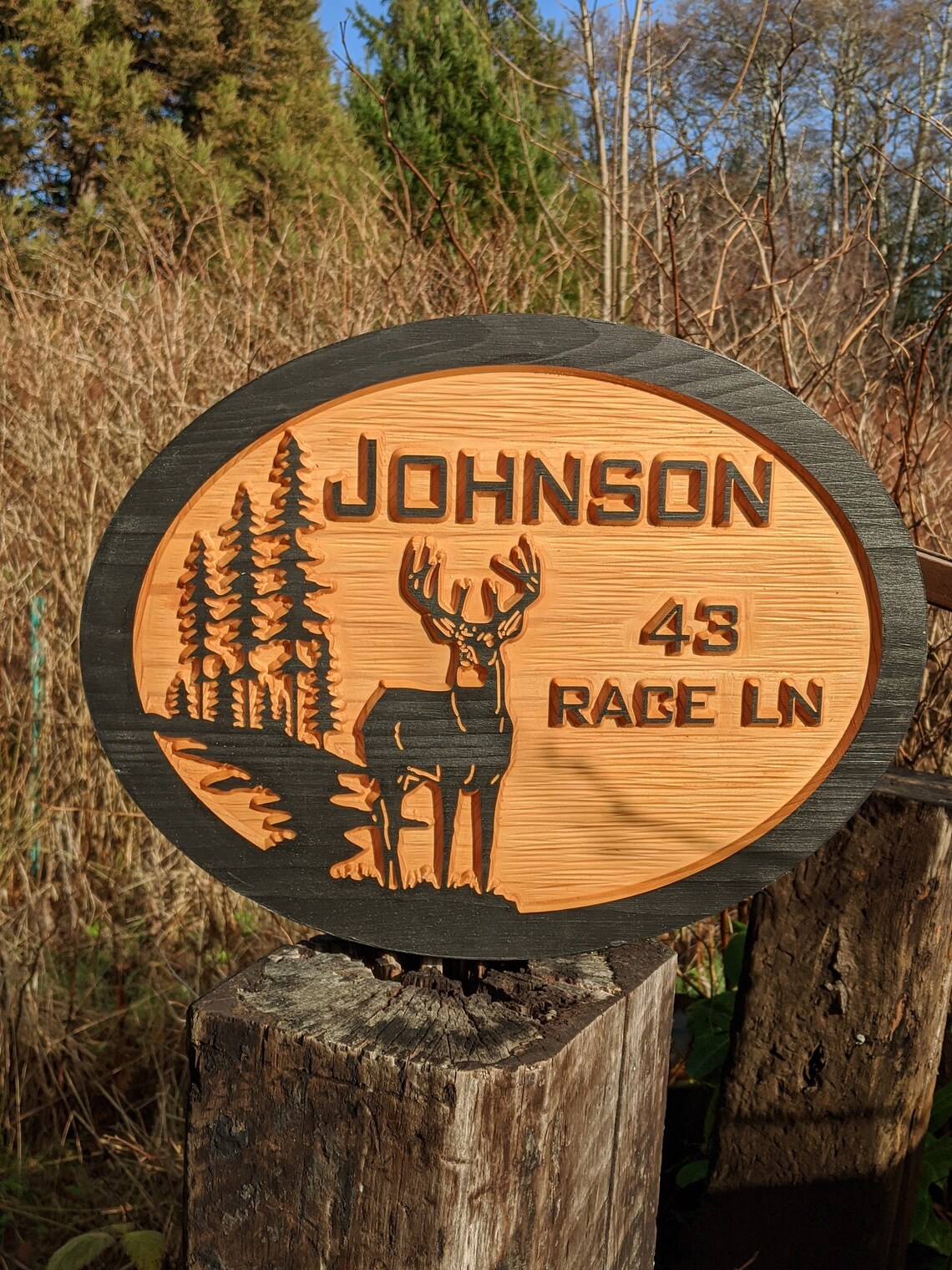 Wood Carved Sign. Driveway Gift Estate Rustic Cabin Lake House - Etsy