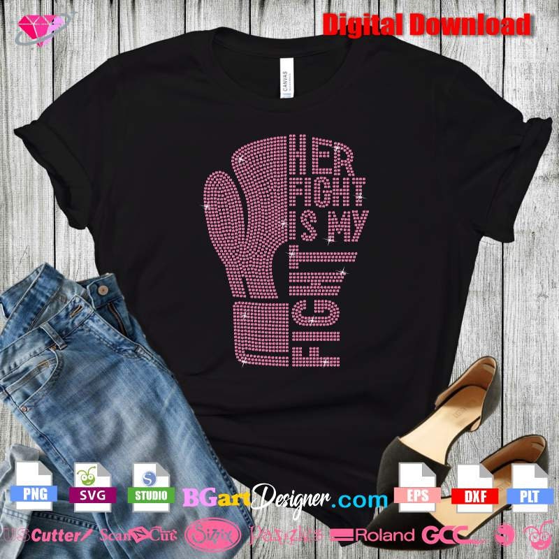 Download Digital Rhinestone Template Fight Boxing Gloves Svg, Bling ...