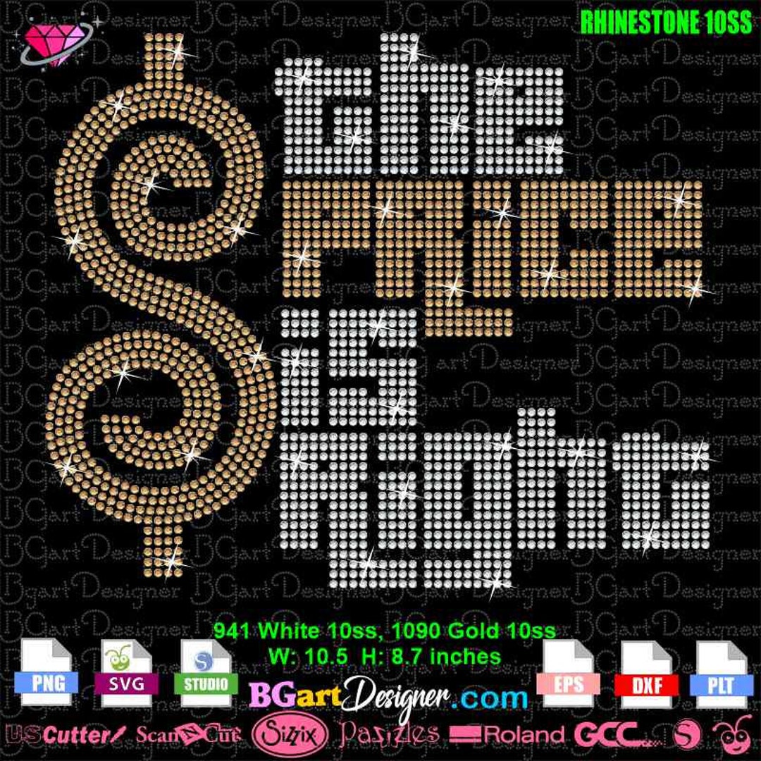 The Price is Right Download SVG Digital Rhinestone Template, TPIR ...