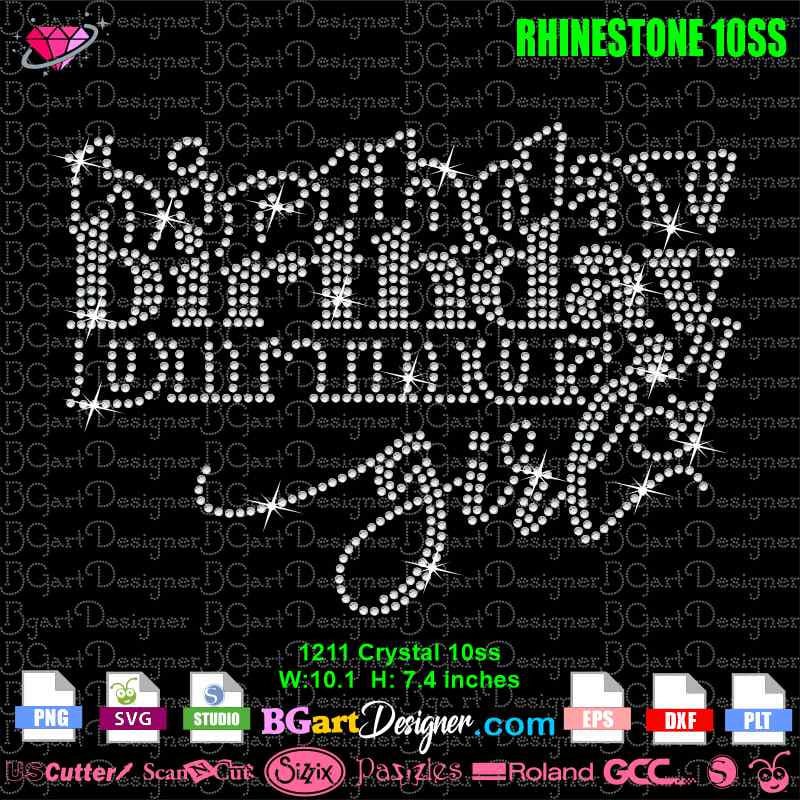Rhinestone Svg - Etsy