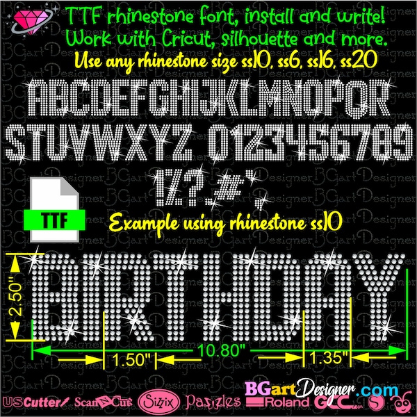 Bling Letters - Etsy