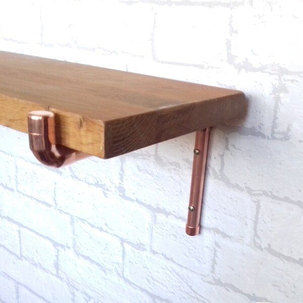 Copper Shelf Brackets - Etsy UK