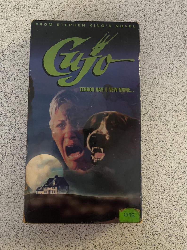 Cujo VHS Stephen King - Etsy