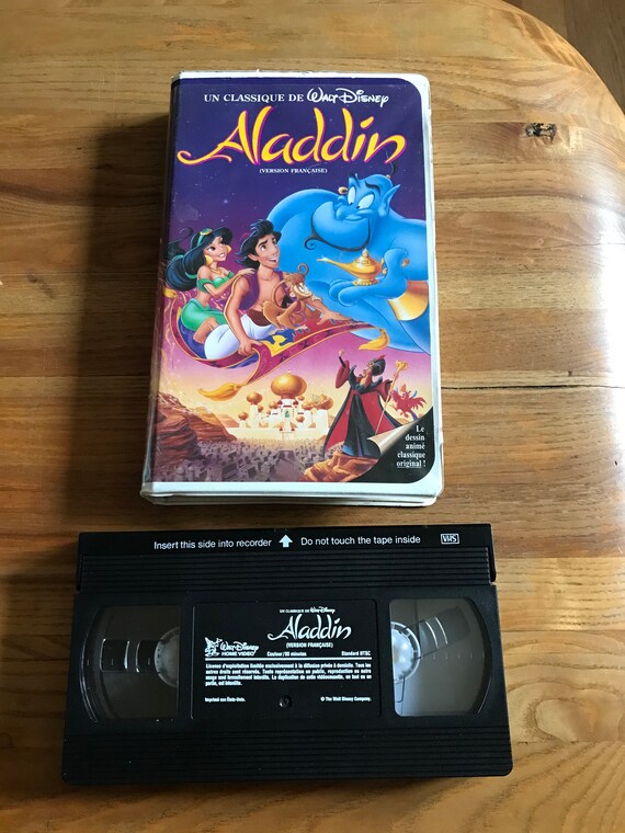 Aladdin VHS French Version - Etsy Canada