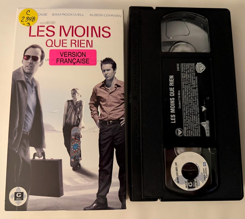 Les Moins Que Rien FRENCH VERSION VHS - Etsy Canada