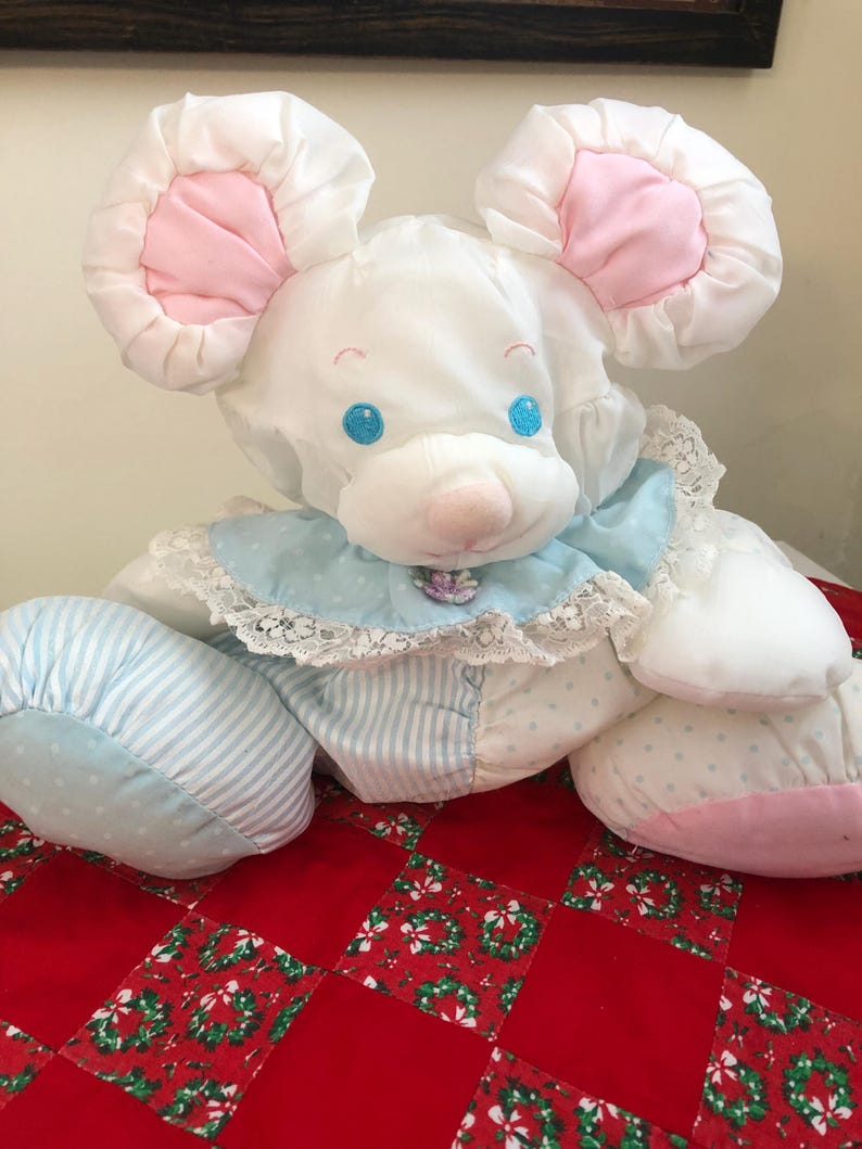 Hochet souris puffalump Fisher Price, années 80, jouet pour bébé F.P ...