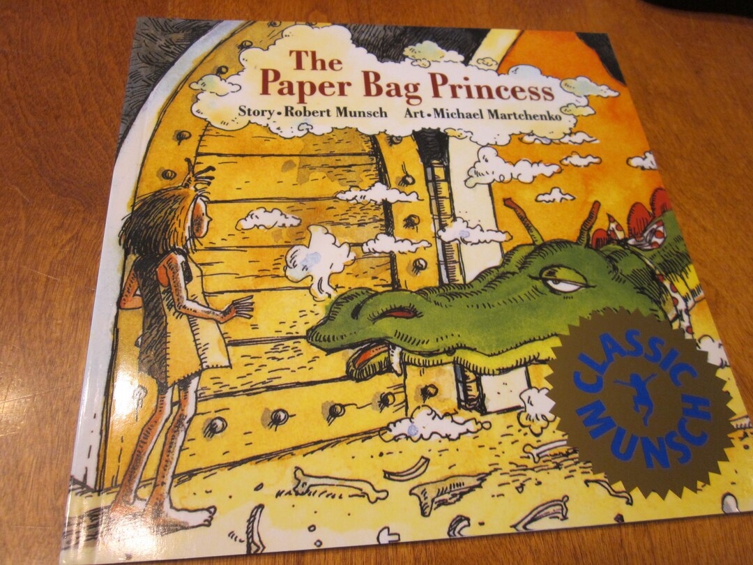 The Paper Bag Princess Robert Munsch - NEW - Paperback - Girl Power - Etsy
