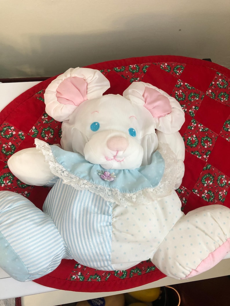 Hochet souris puffalump Fisher Price, années 80, jouet pour bébé F.P ...