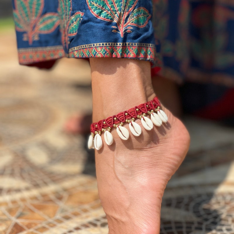 Shell Anklet - Etsy