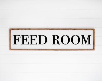 Feed Room Sign - Etsy