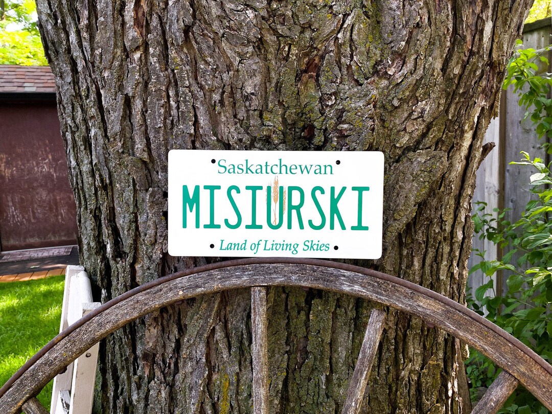 Custom Canadian License Plate | Real Size License Plate | Personalized ...