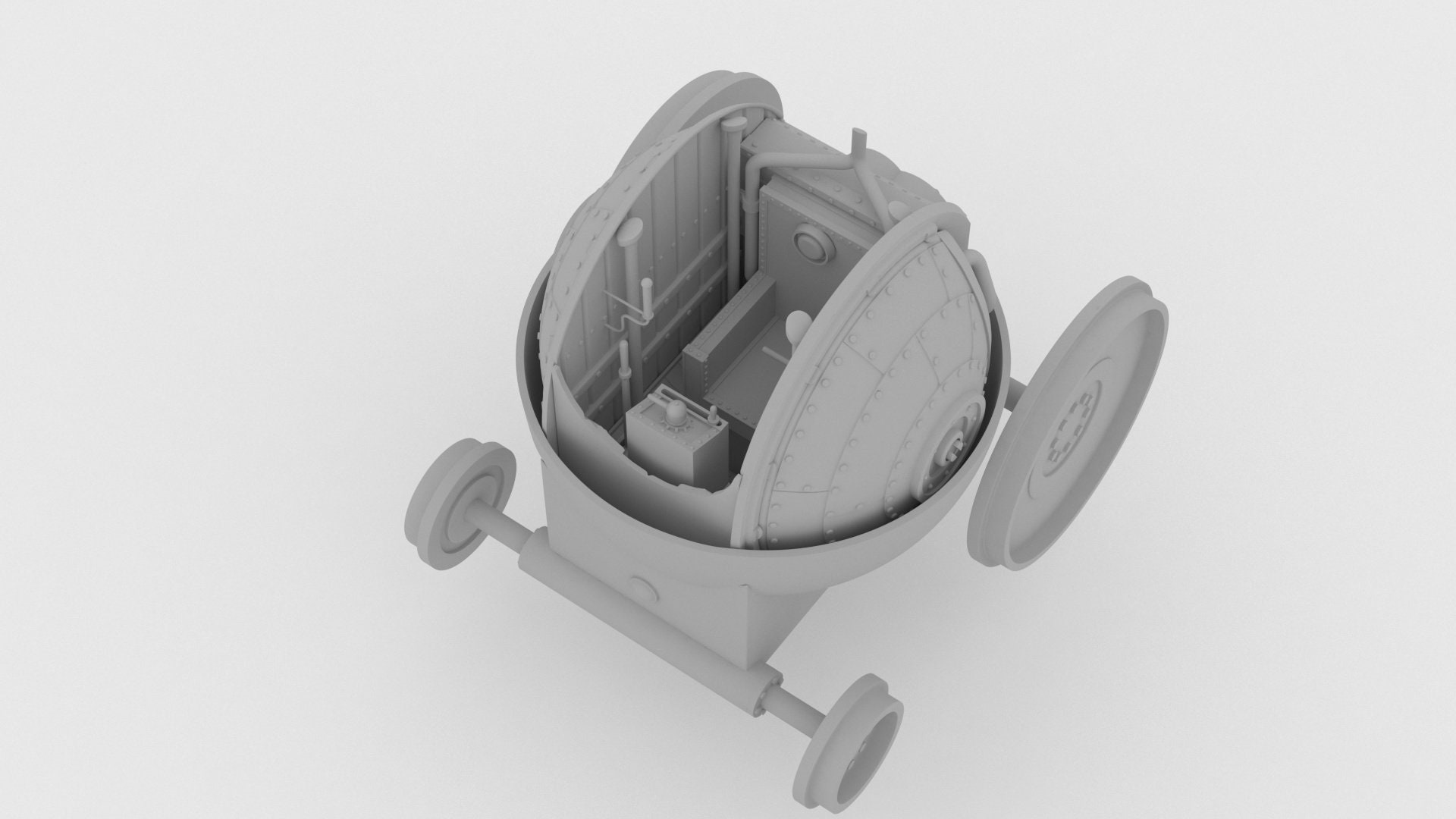 Riven Moiety Submarine Print File - Etsy