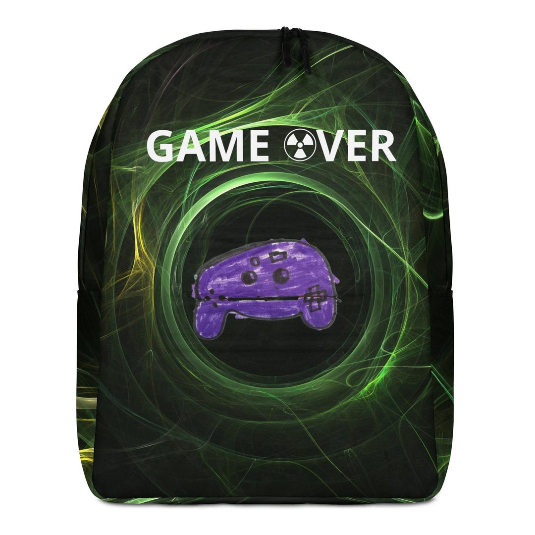 Game Over Backpack - Etsy