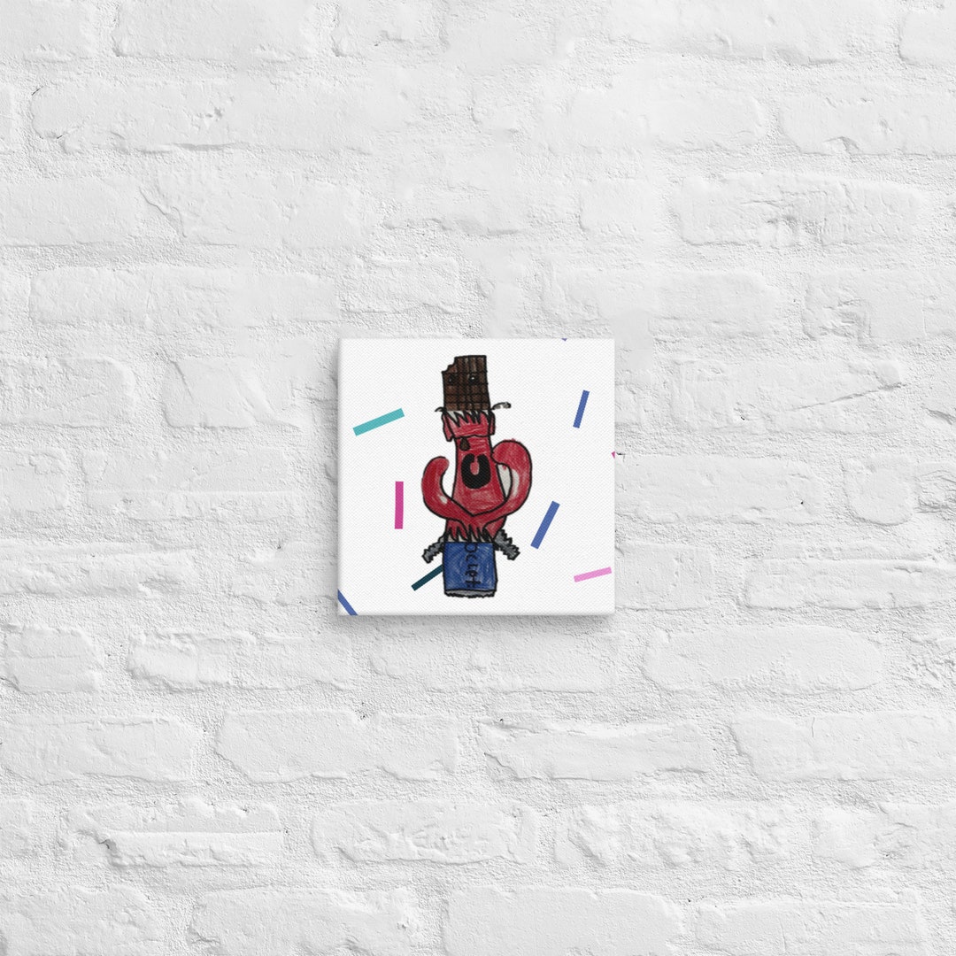 Choco Chomp Print - Etsy