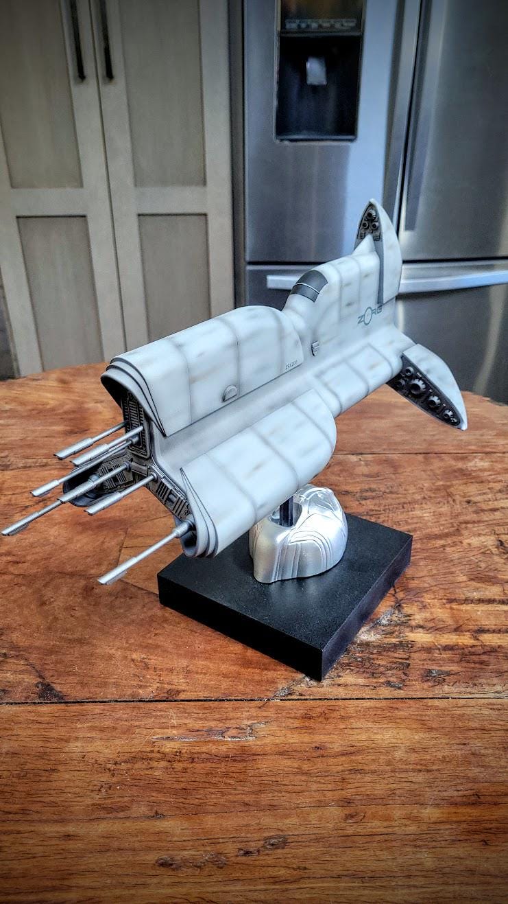 Zorg ZFX-200 Resin Model Kit: Assemble & Paint - Etsy