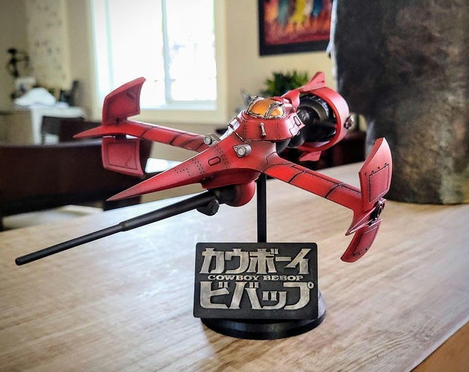 Cowboy Bebop - Swordfish 2 (model Kit) - Etsy