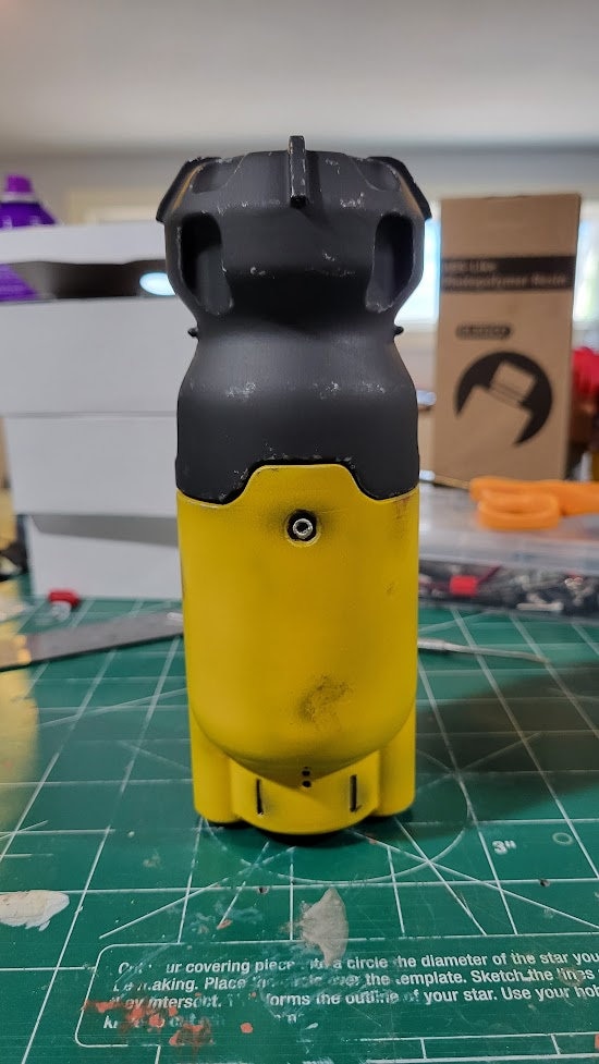 Painted/weathered Fusion Core Battery Bank anker Battery - Etsy