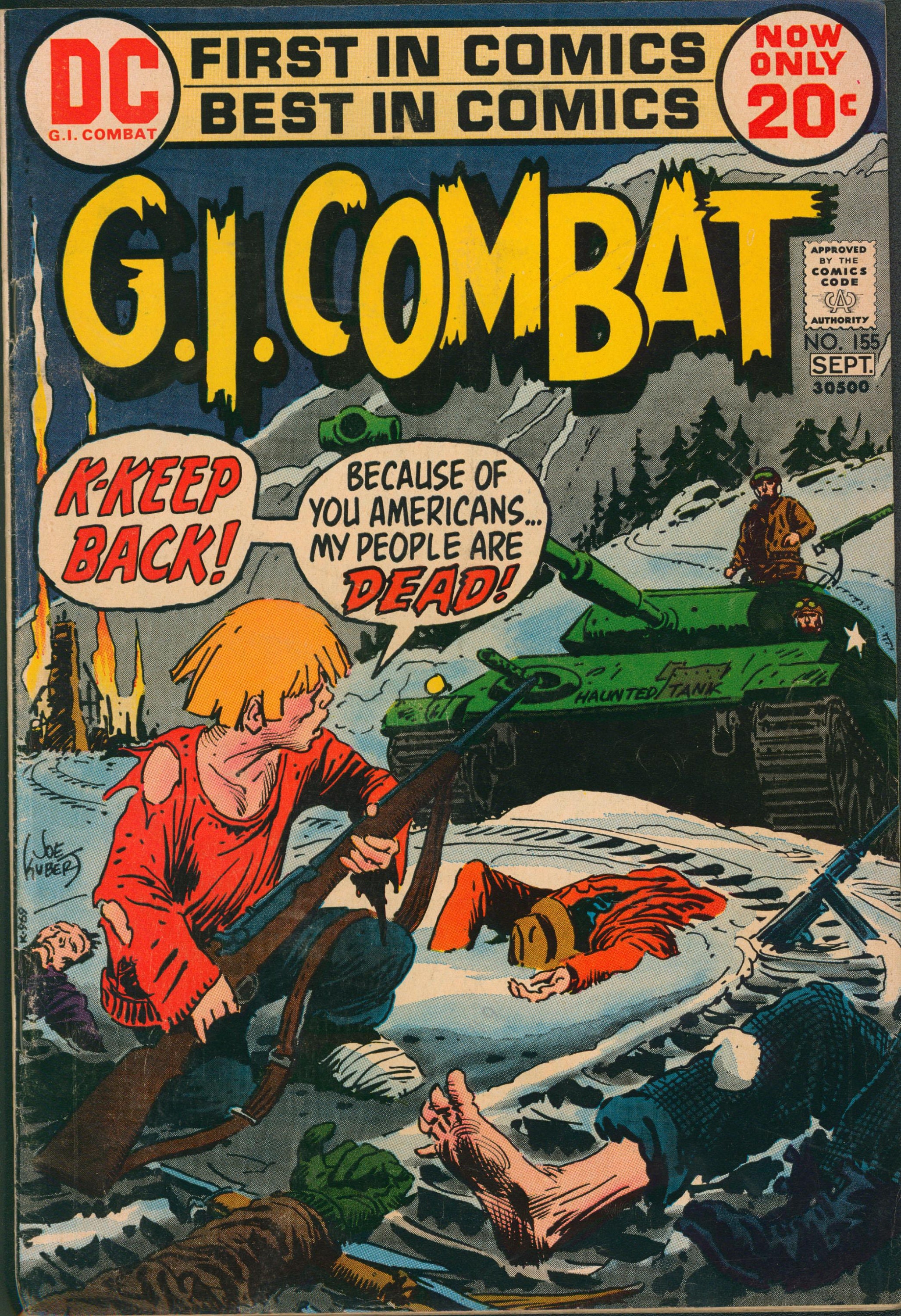 DC War Comics Silver Bronze Age Comic Lot GI War, Our Army at War, G.I ...