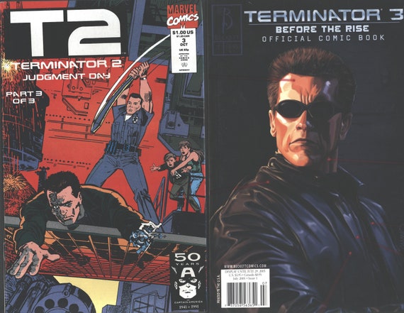 Predator Vs Terminator Comic