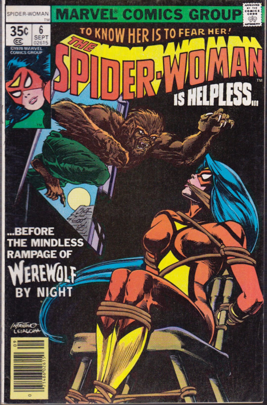 Spider-woman 6 Marvel Bronze Comic Morgan Le Fey Werewolf by Night ...