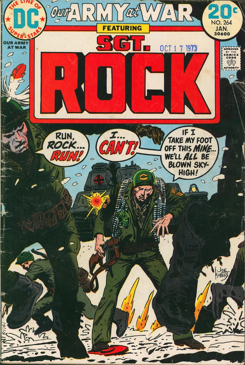 DC War Comics Silver Bronze Age Comic Lot GI War Our Army - Etsy