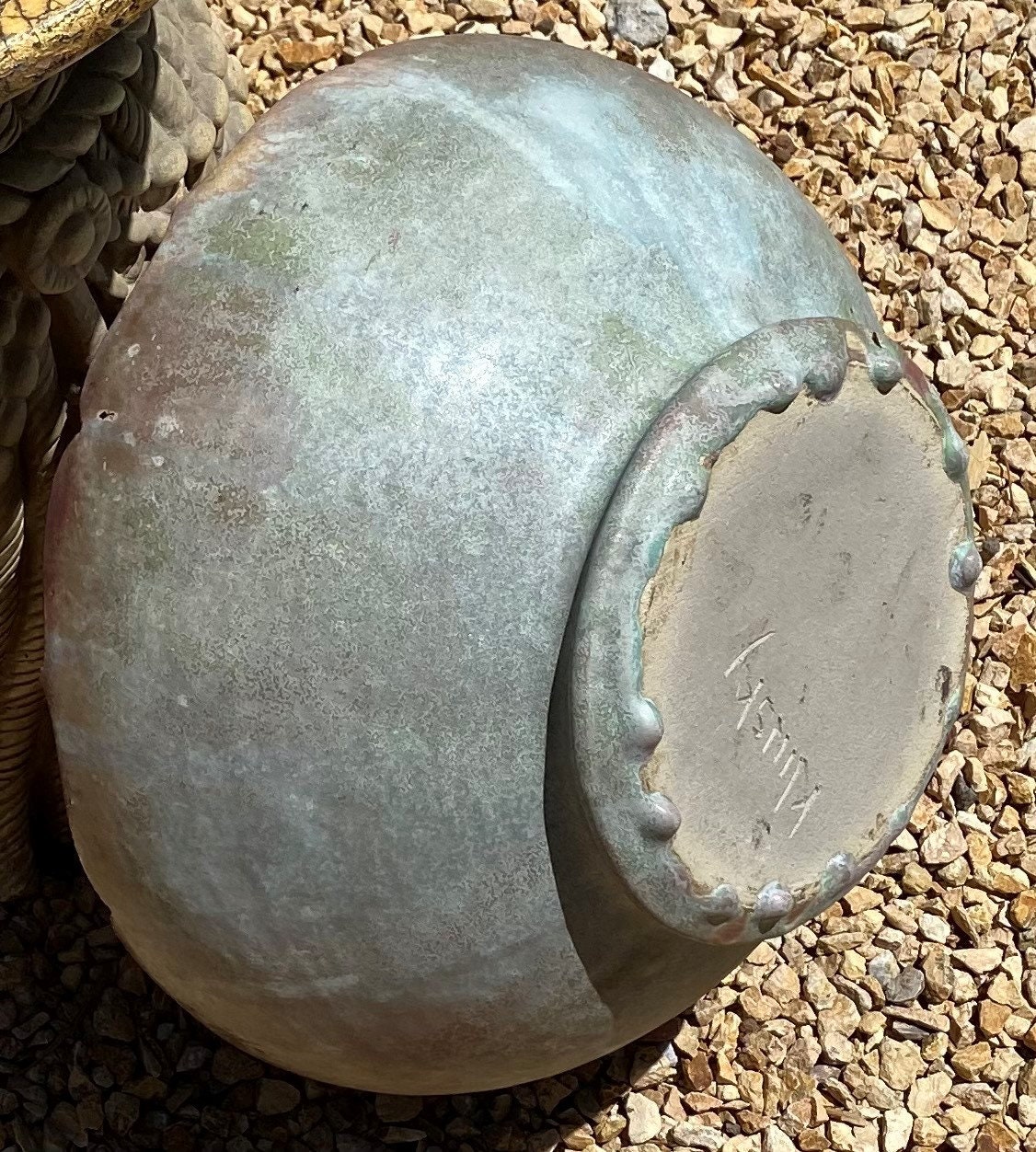 STEVEN A. KLINSKY Ceramic Glazed Scalloped Edge Bowl - Etsy