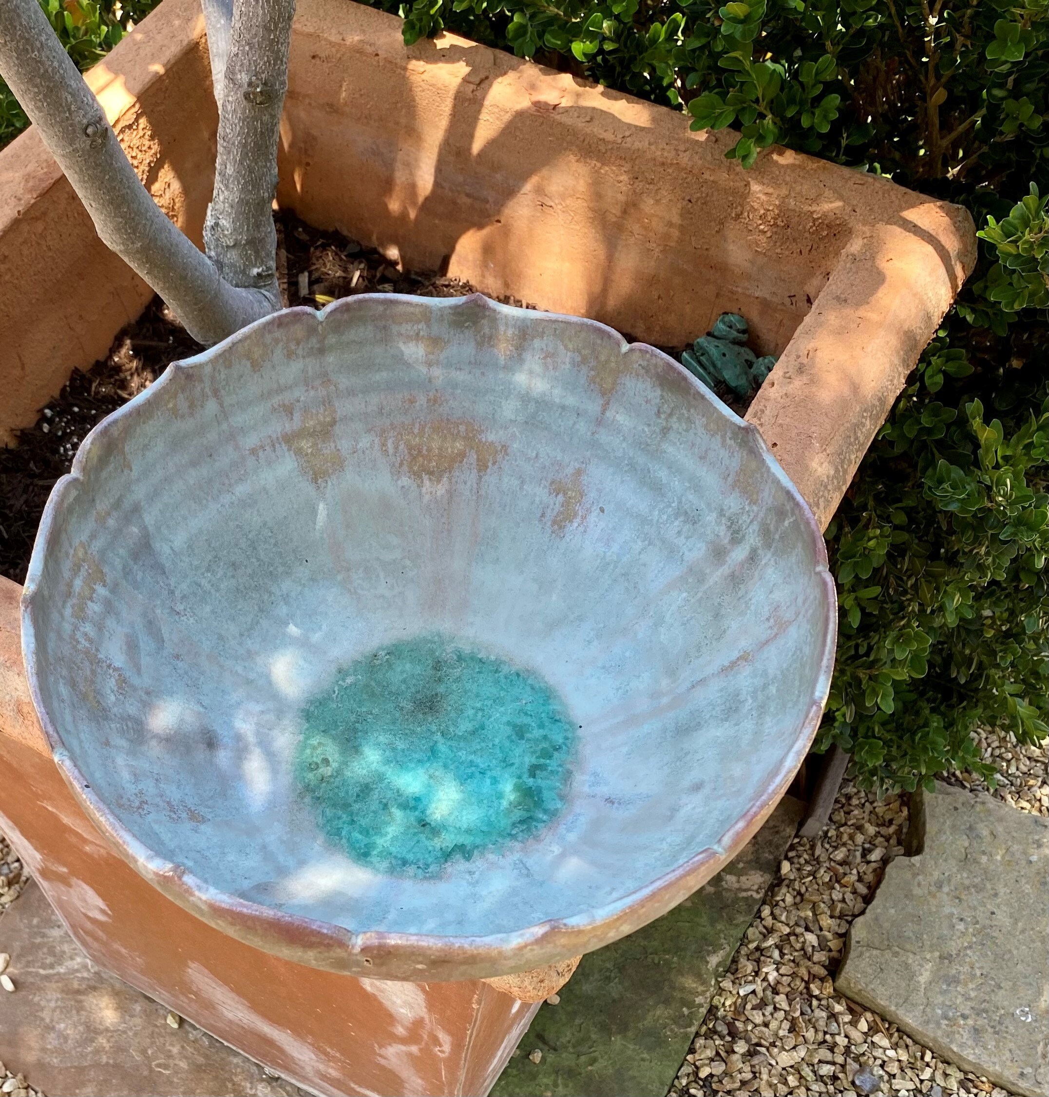 STEVEN A. KLINSKY Ceramic Glazed Scalloped Edge Bowl - Etsy