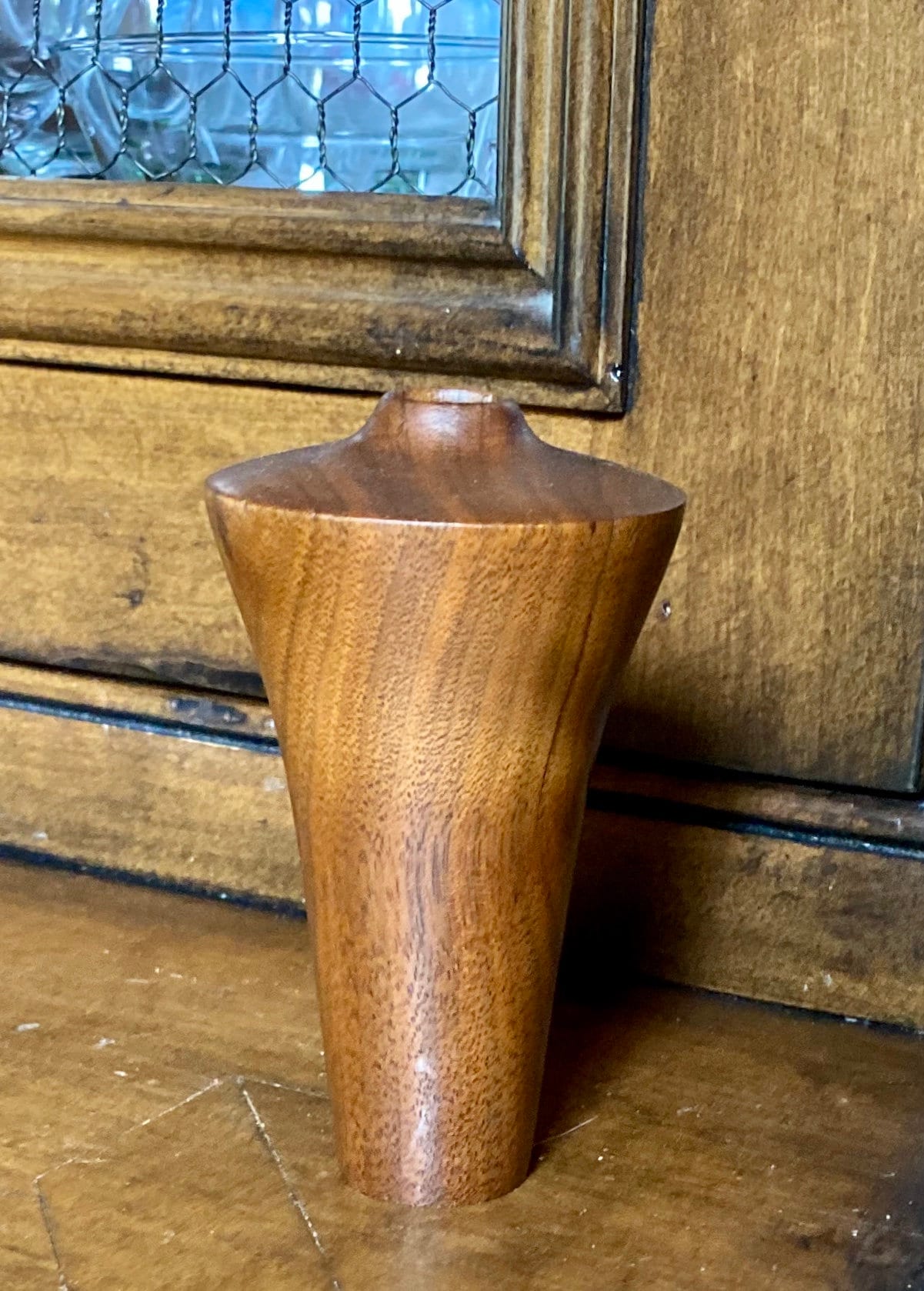 JACK FIFIELD Walnut Wood Turned Bud Vase 1995 - Etsy