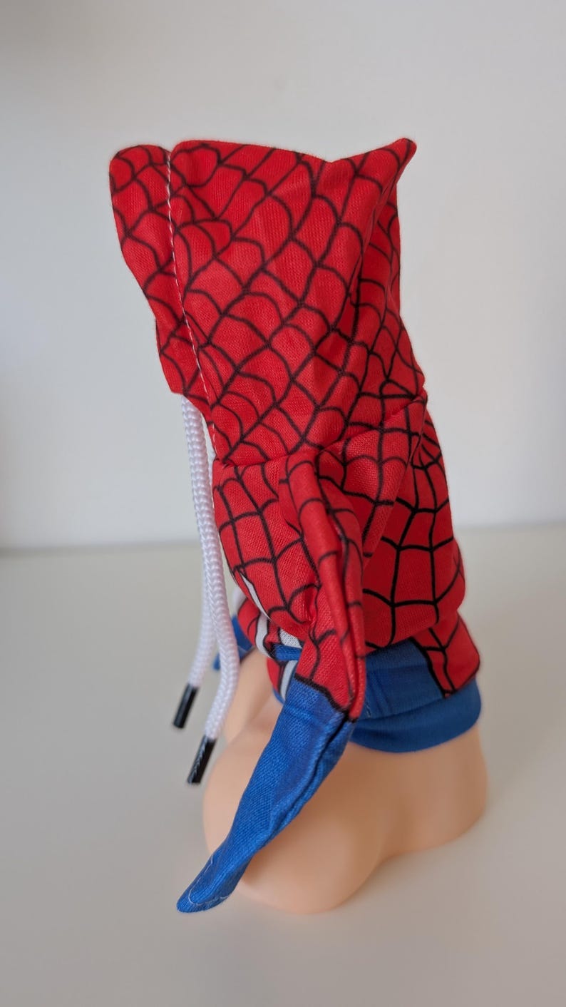 Spider Superhero Man Hooded Willy Warmer Woody Hoodie for Penis Funny ...