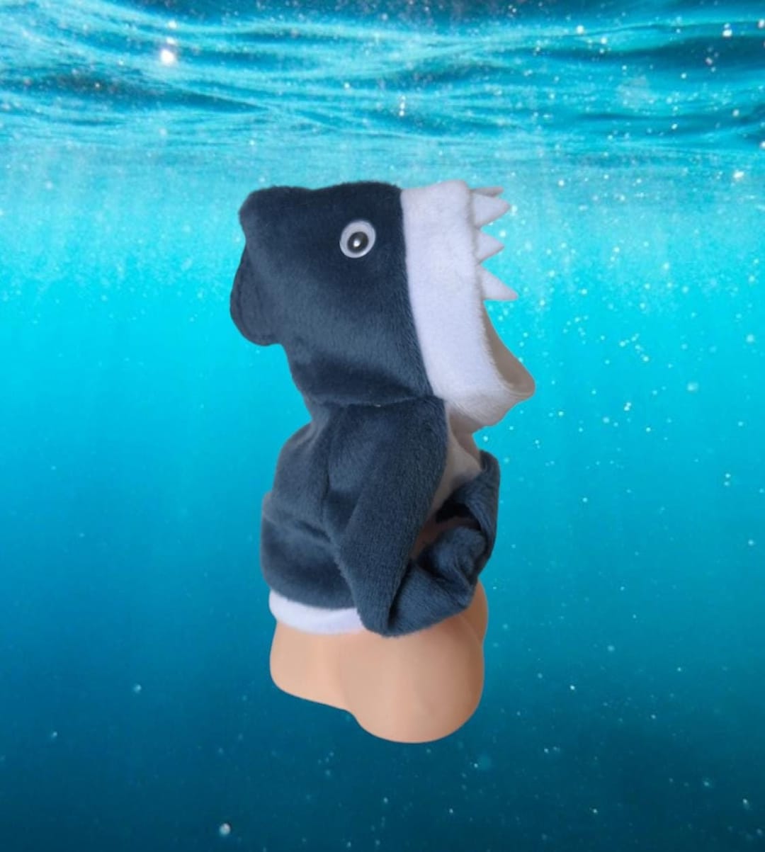 Shark Willy Warmer Woody Hoodie for Penis Funny Decoration Daddy Shark ...