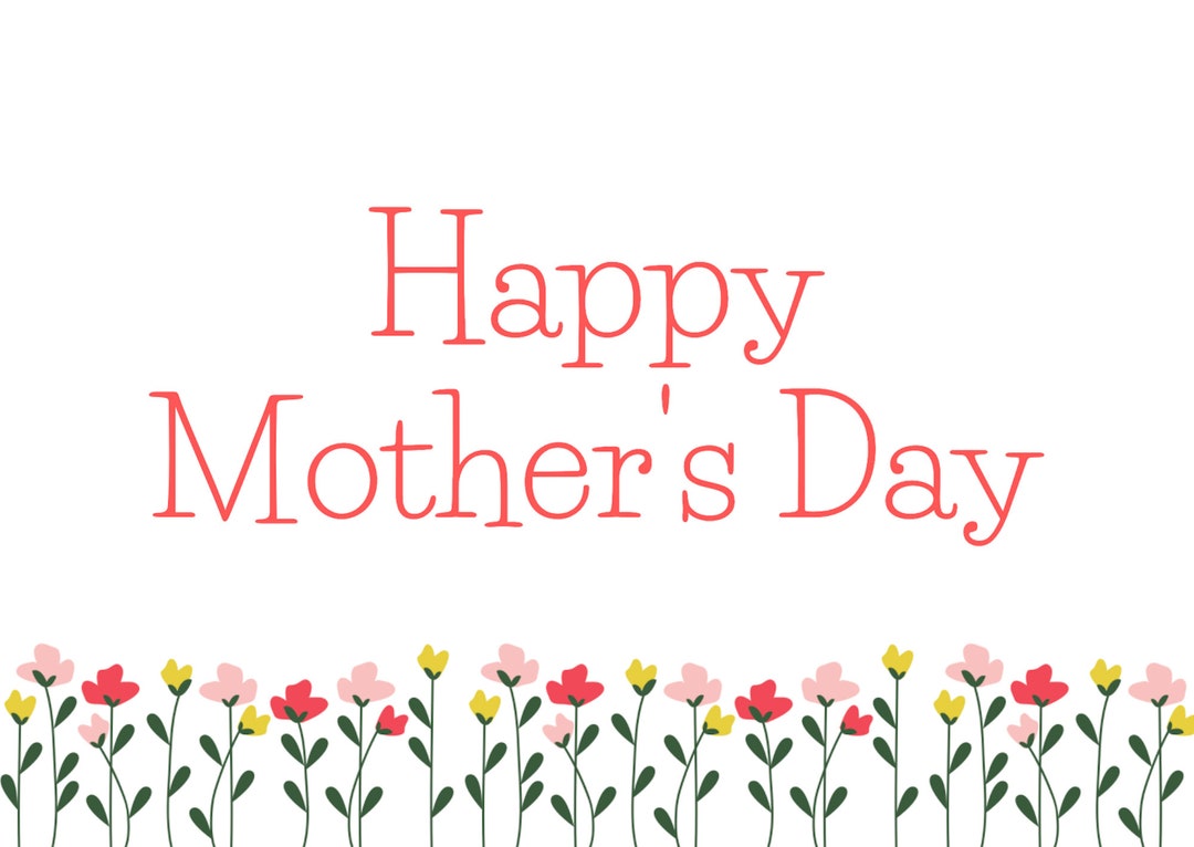 Digital Mother's Day Card| Printable Card - Etsy