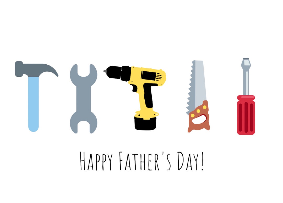 Digital Happy Father's Day| Printable Card - Etsy