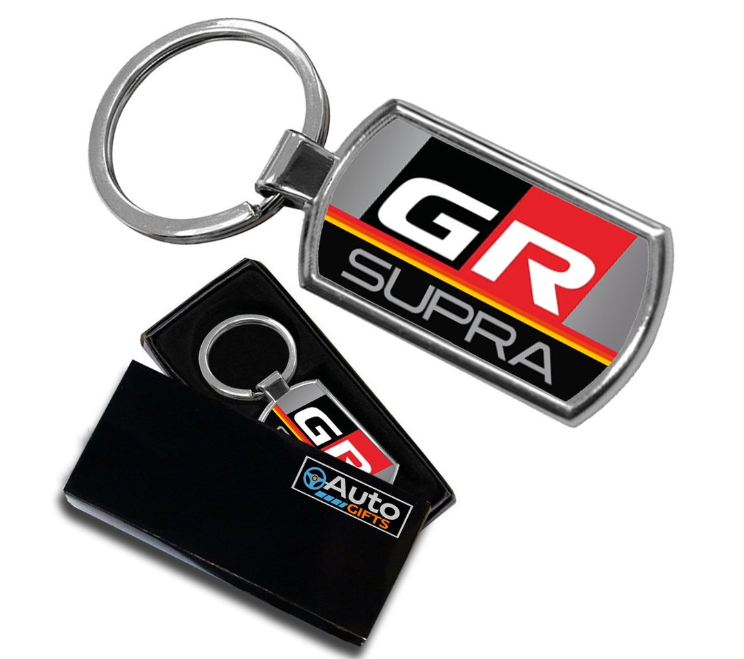 Metal Car Keyring for TOYOTA GR SUPRA With Gift Box - Etsy