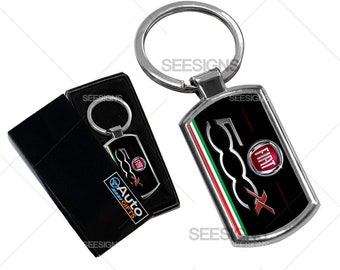 Fiat Keychain | Etsy