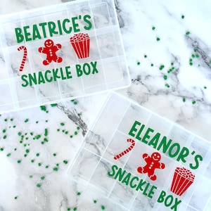 Stocking Stuffers, Christmas Gift, Personalized Snack Box, Snackle Box ...