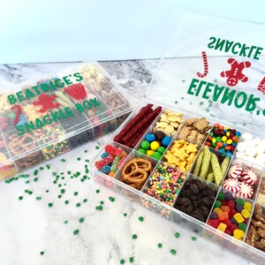 Stocking Stuffers, Christmas Gift, Personalized Snack Box, Snackle Box ...