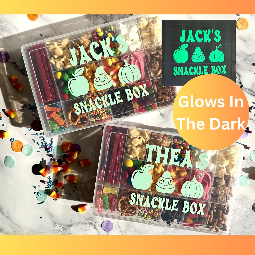 Fall Box, Halloween Box, Personalized Snack Box, Snacklebox, Snackle ...