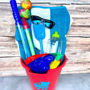 Personalized Gifts, Personalized Kids Beach Bucket, Gift Set, Summer ...