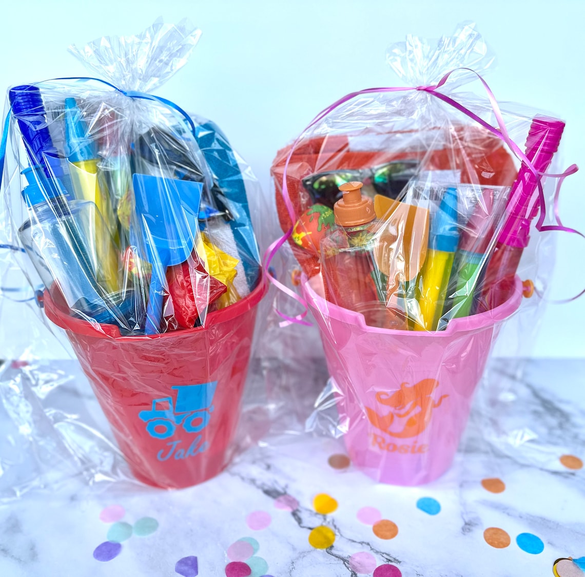 Personalized Gifts, Personalized Kids Beach Bucket, Gift Set, Summer ...
