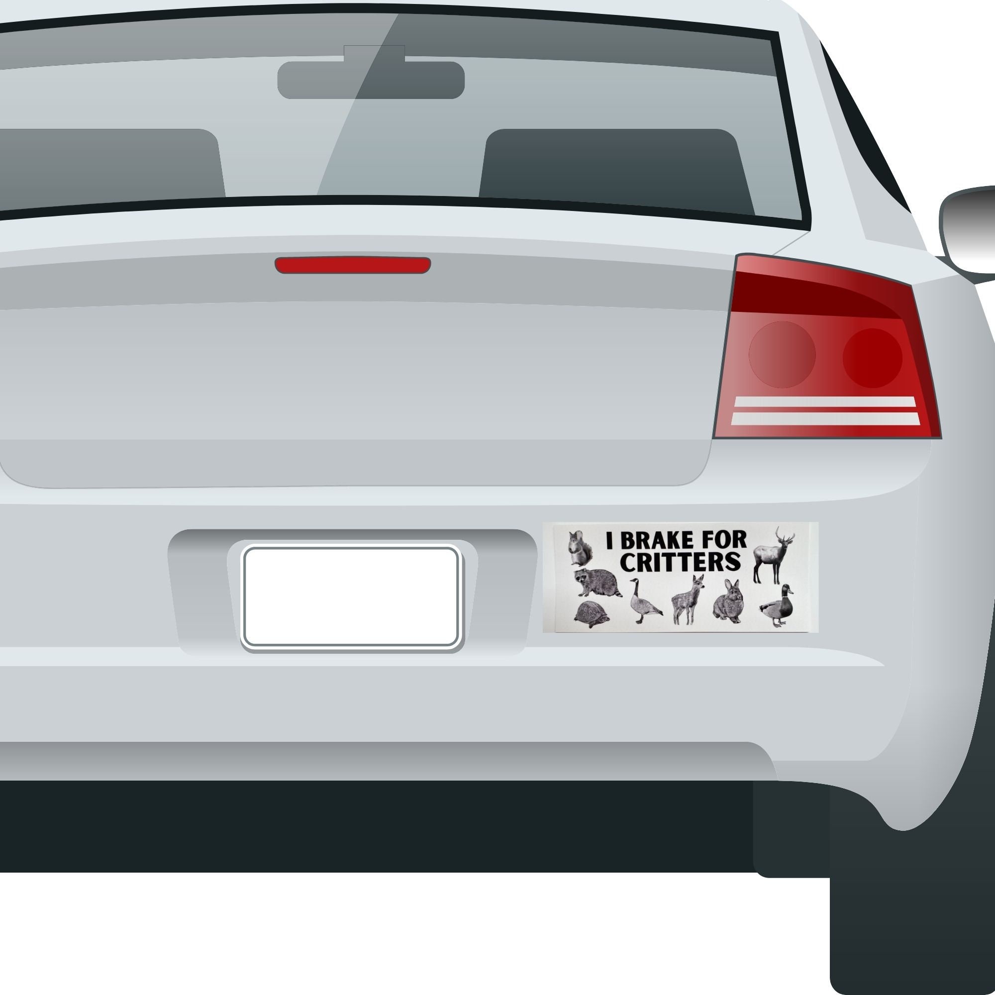 I Brake for Critters Bumper Sticker I Brake for Animals | Etsy