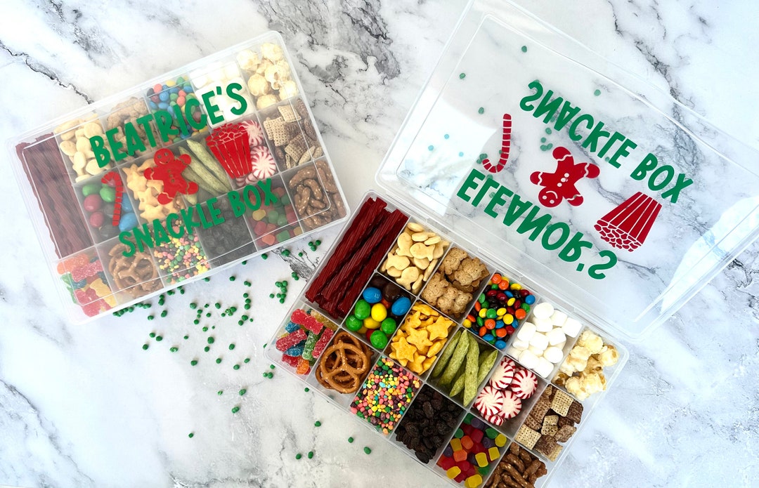 Stocking Stuffers, Christmas Gift, Personalized Snack Box, Snackle Box ...