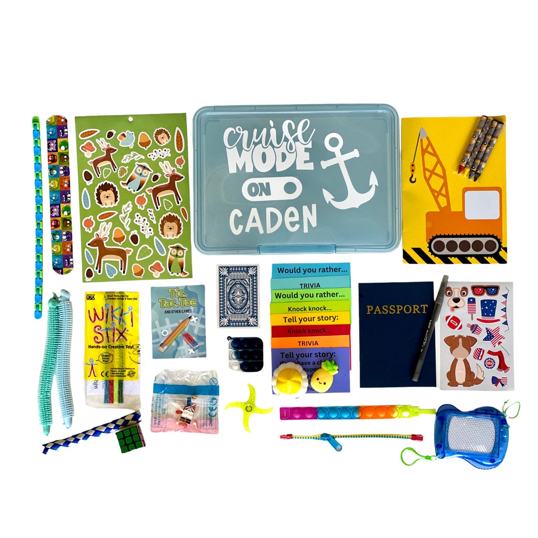 Cruise Busy Box for Kids, Busy Box for Toddler on A Ship, Busy Box for ...