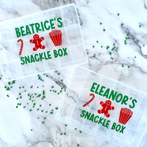 Stocking Stuffers, Christmas Gift, Personalized Snack Box, Snackle Box ...