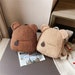 Teddy Bear Backpack Toddler Backpack, Custom Name Backpack Embroidered ...