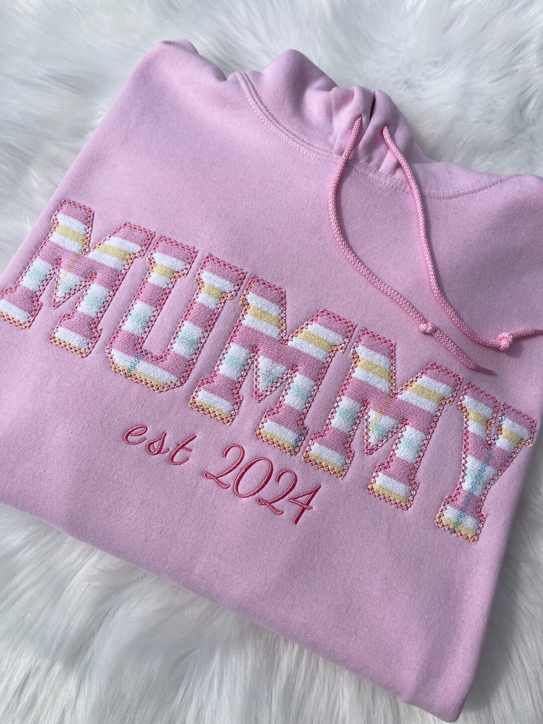 Mummy Embroidered Baby Clothes Keepsake Applique Sweatshirt Mama ...