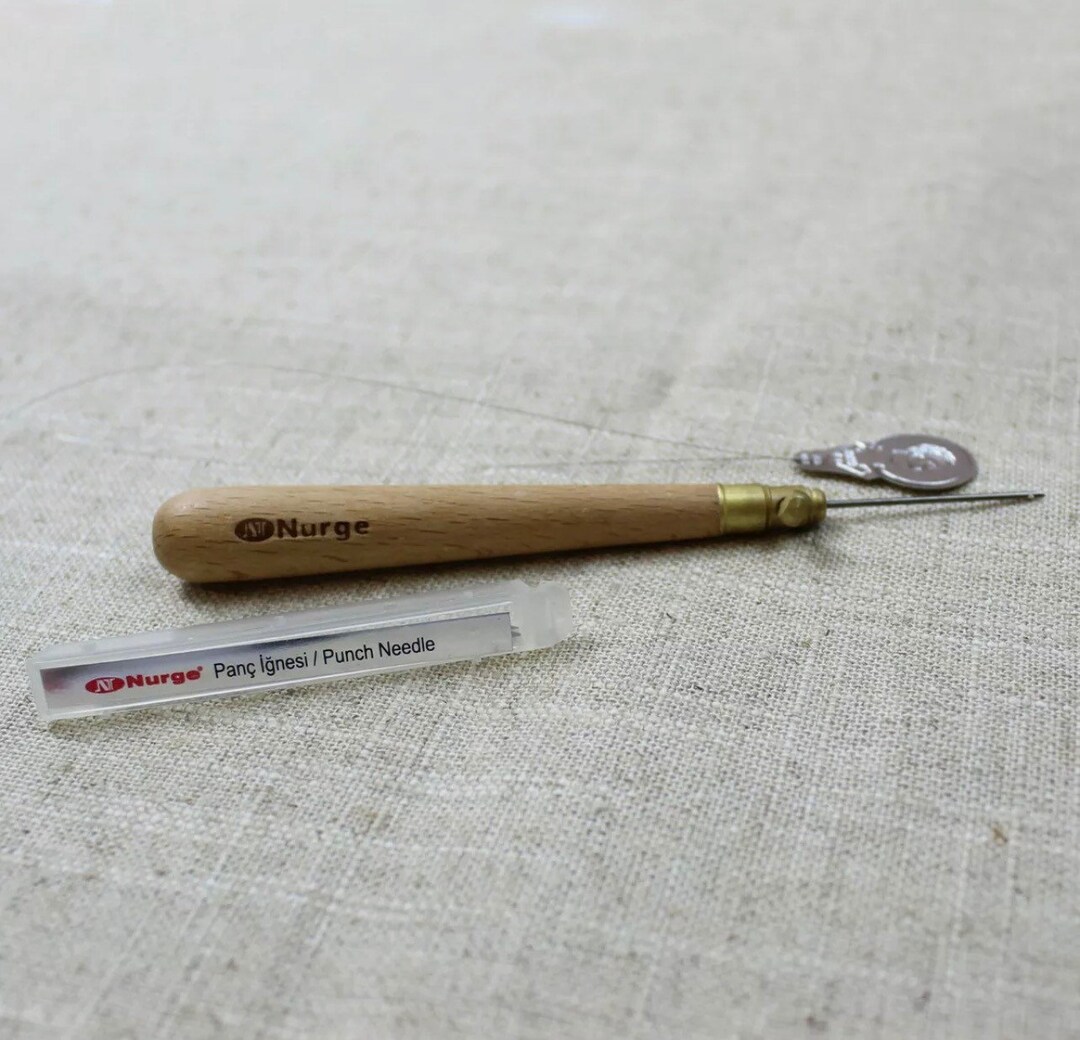 Punch Needle Embroidery Tool,large Needle and Small Adjustable Needle ...