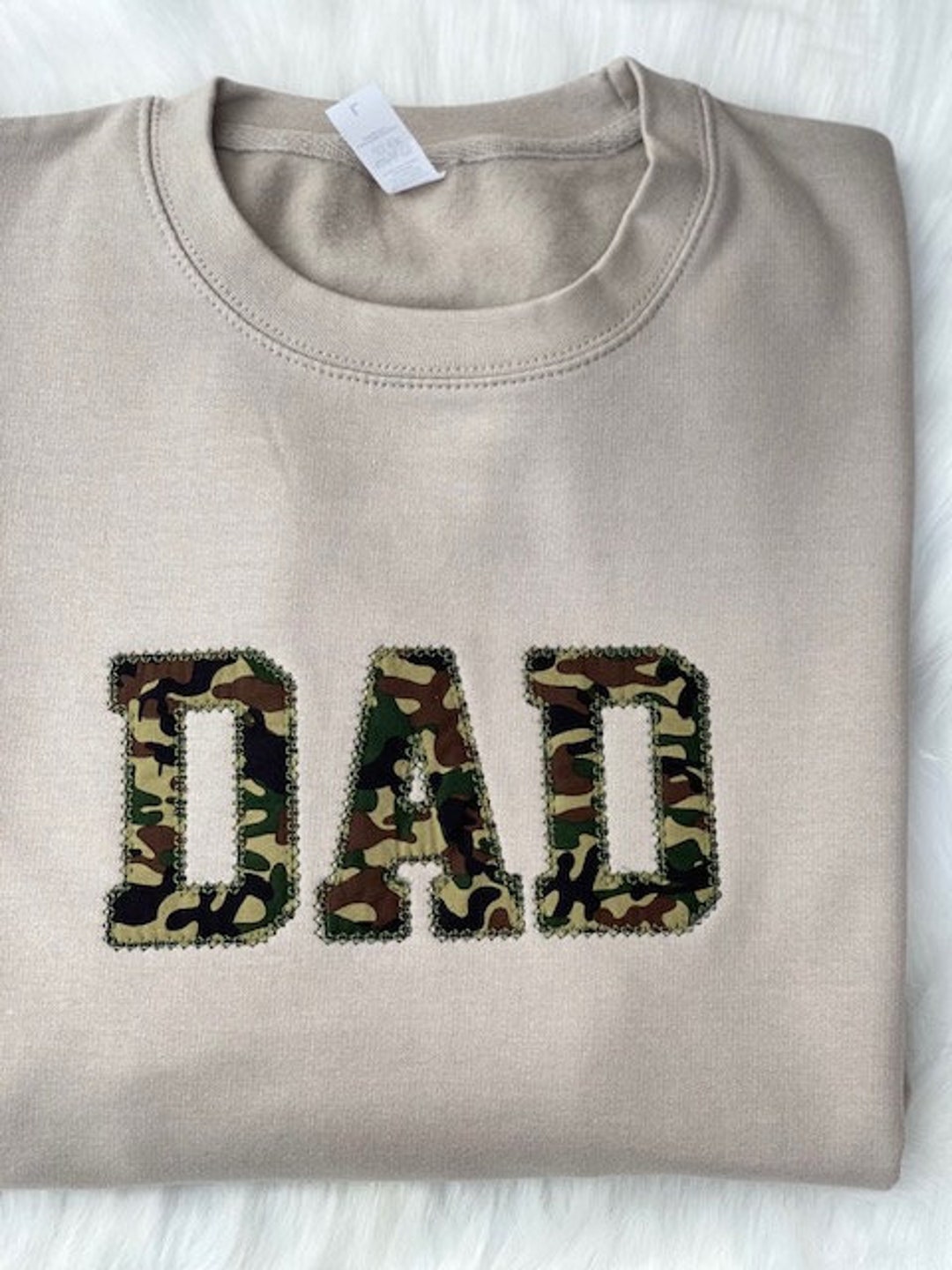Dad, Daddy Embroidered Baby Clothes Applique Sweatshirt Papa Sweatshirt ...