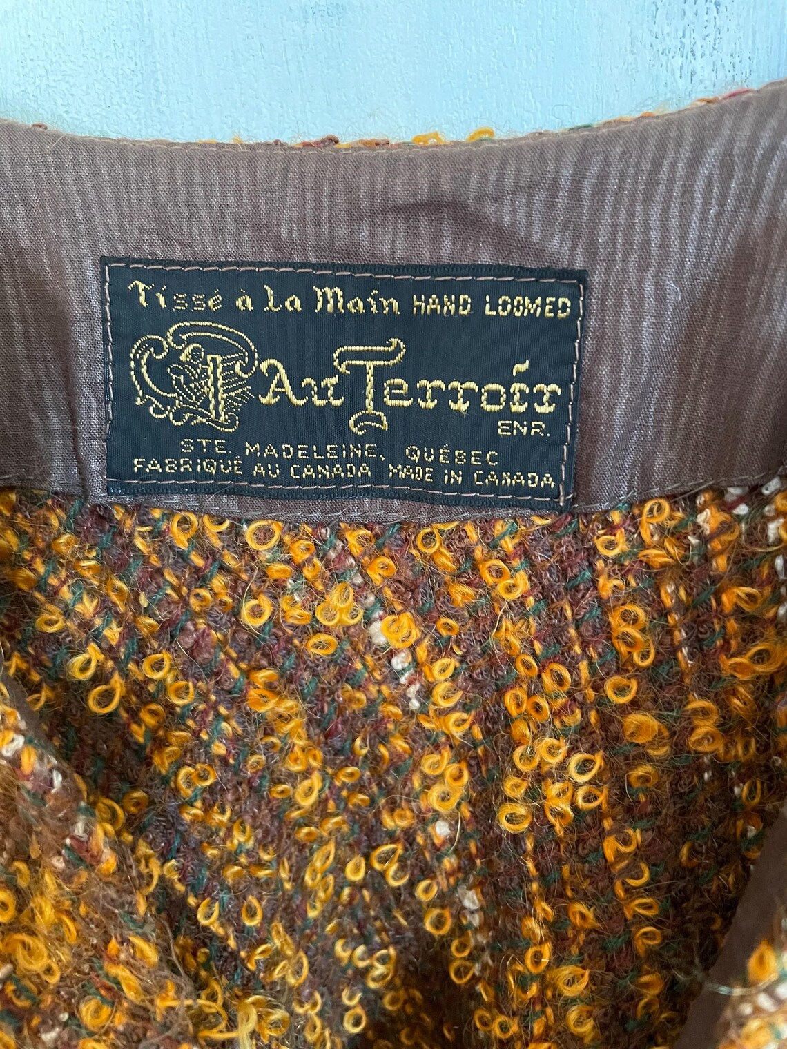 Vintage Handmade Poncho - Etsy